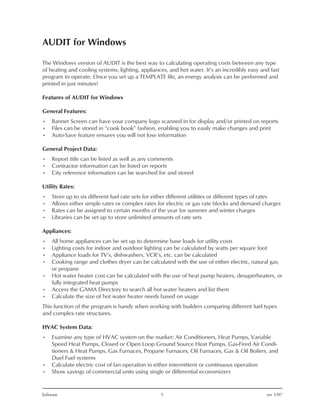 Chvac software tutorial | PDF