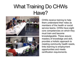 Community Health Workers (CHWs) | PPTX