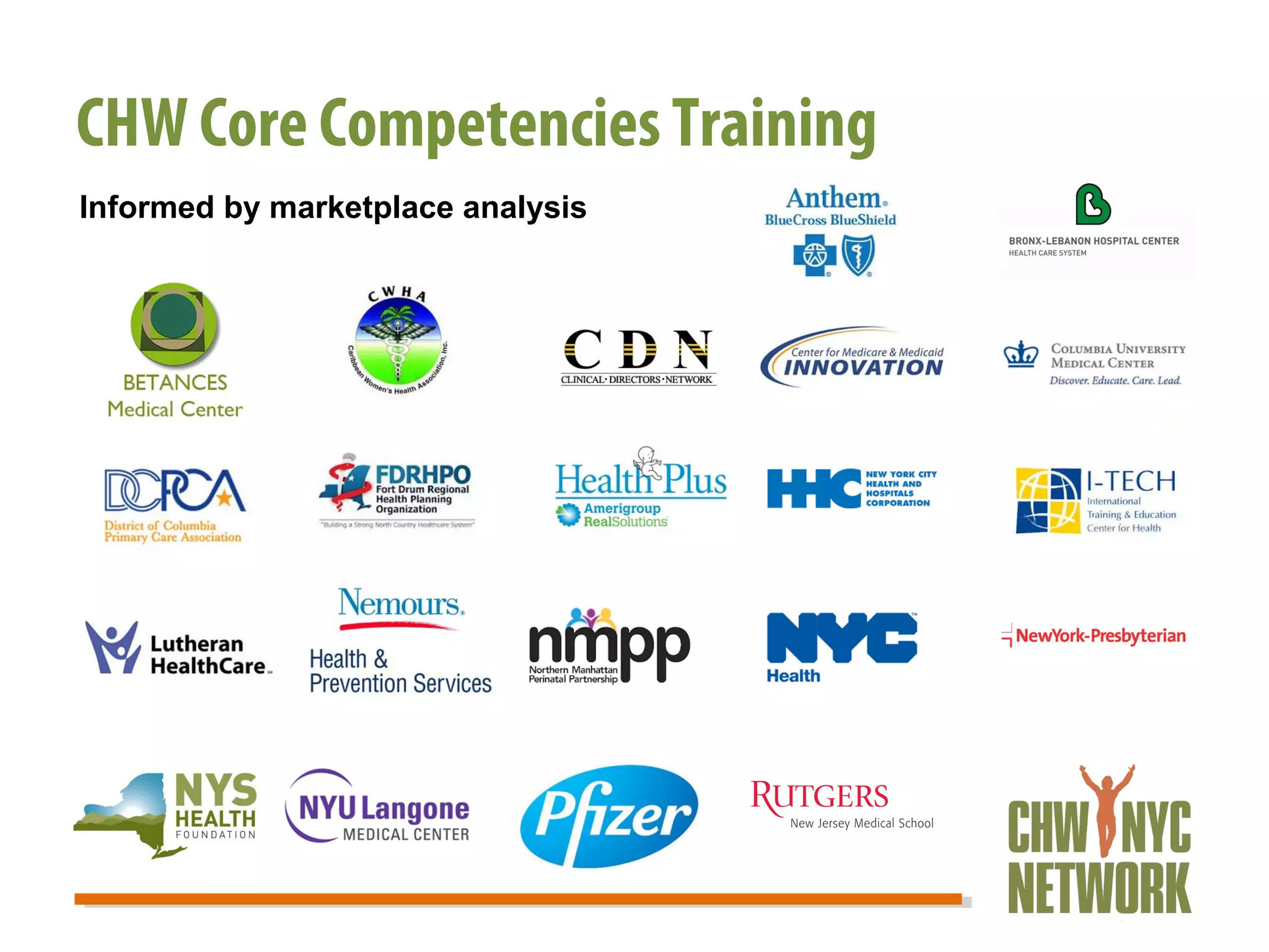 CHW Network of NYC History PPT 2017-01 | PPT