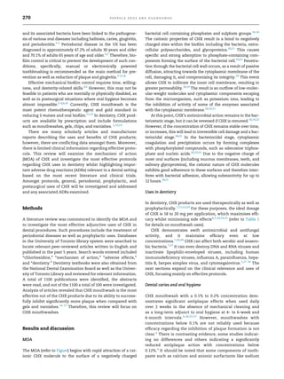 chemical plaque control/ chlorohexidine a gold standard | PDF