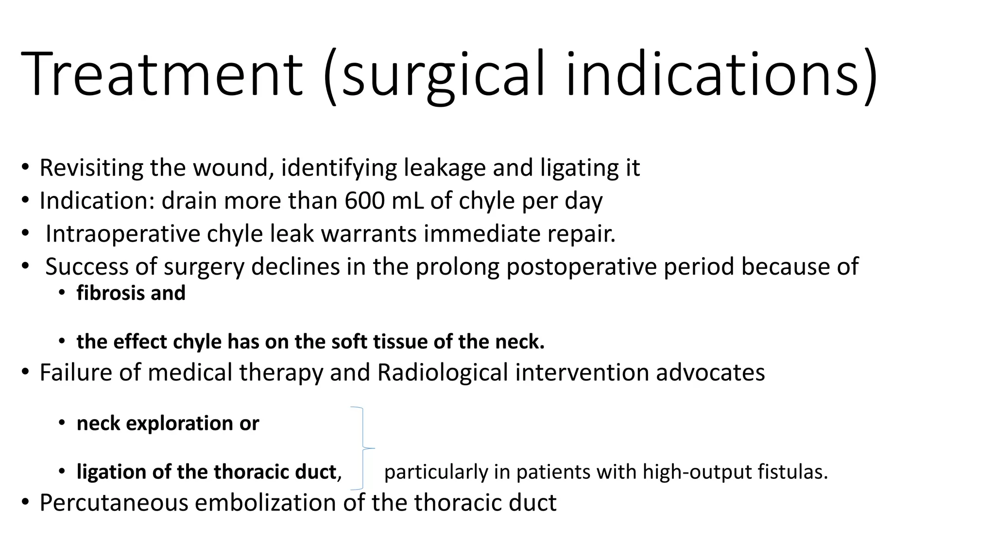 Chyle leakage | PPTX