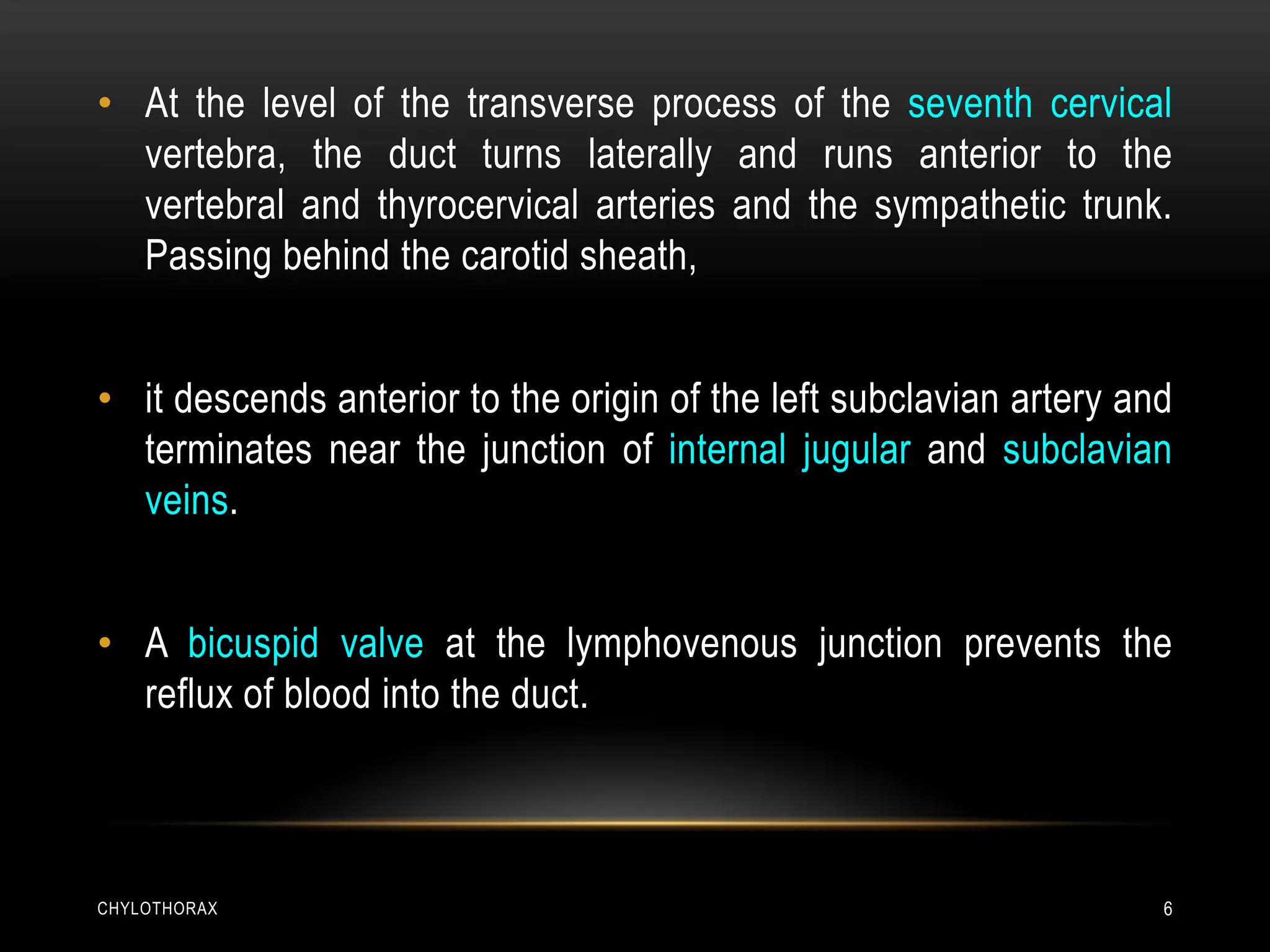 Chylothorax and chyloptysis | PDF