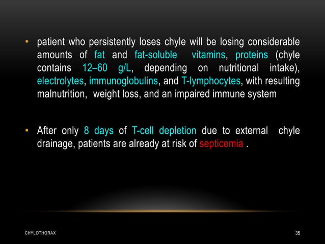 Chylothorax and chyloptysis | PDF | Lung and Respiratory Health ...