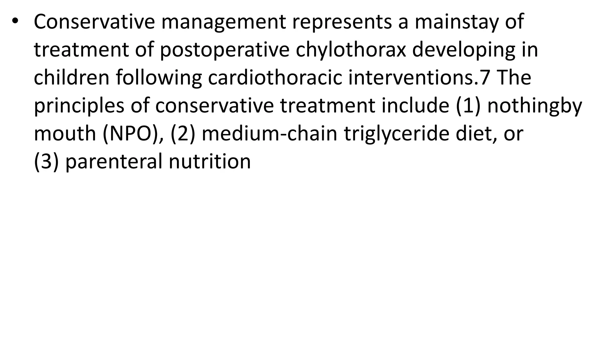 Chylothorax | PPTX
