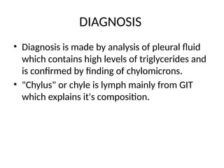 chylothorax radio pulmo meet powerpoint presentation | PPTX | Lung and ...