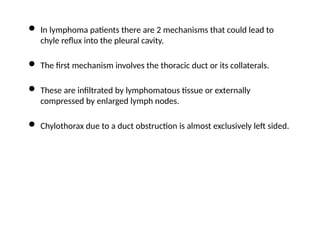 chylothorax radio pulmo meet powerpoint presentation | PPTX | Lung and Respiratory Health ...