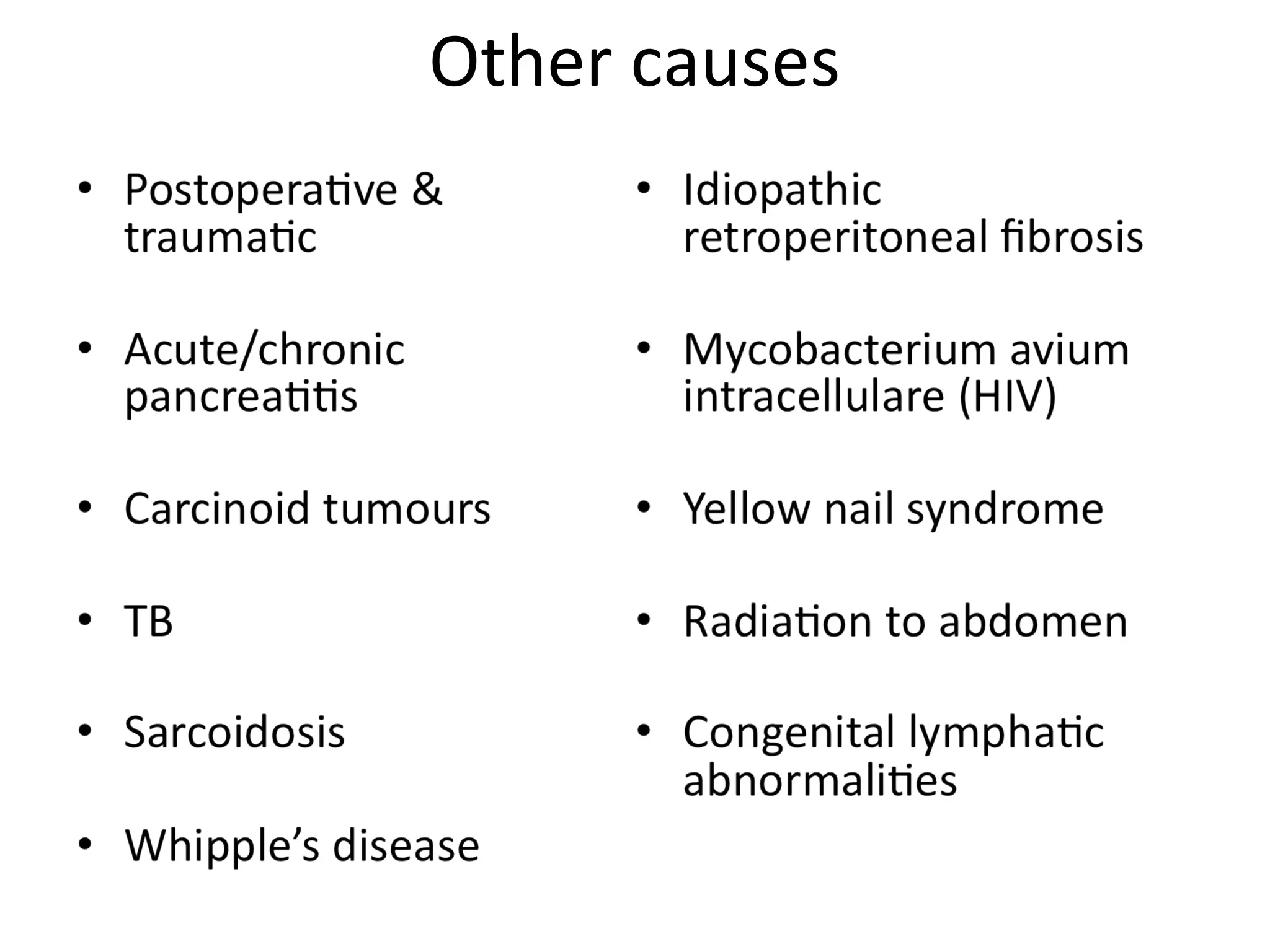 Chylous Ascites | PPT | Digestive Disorders | Diseases and Conditions