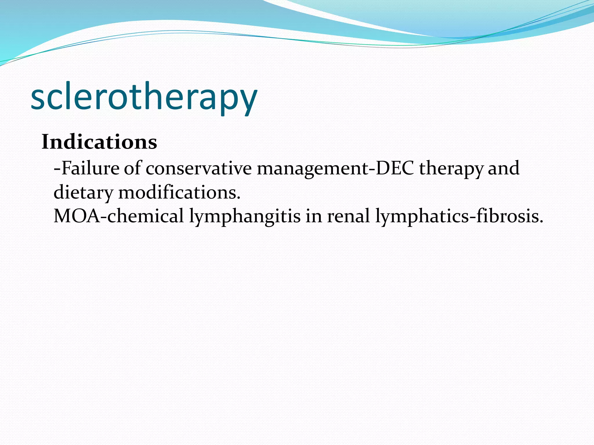 Chyluria and its Mangagement | PPT