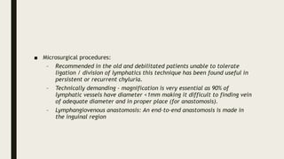 A ppt on chyluria diagnosis and management .pptx