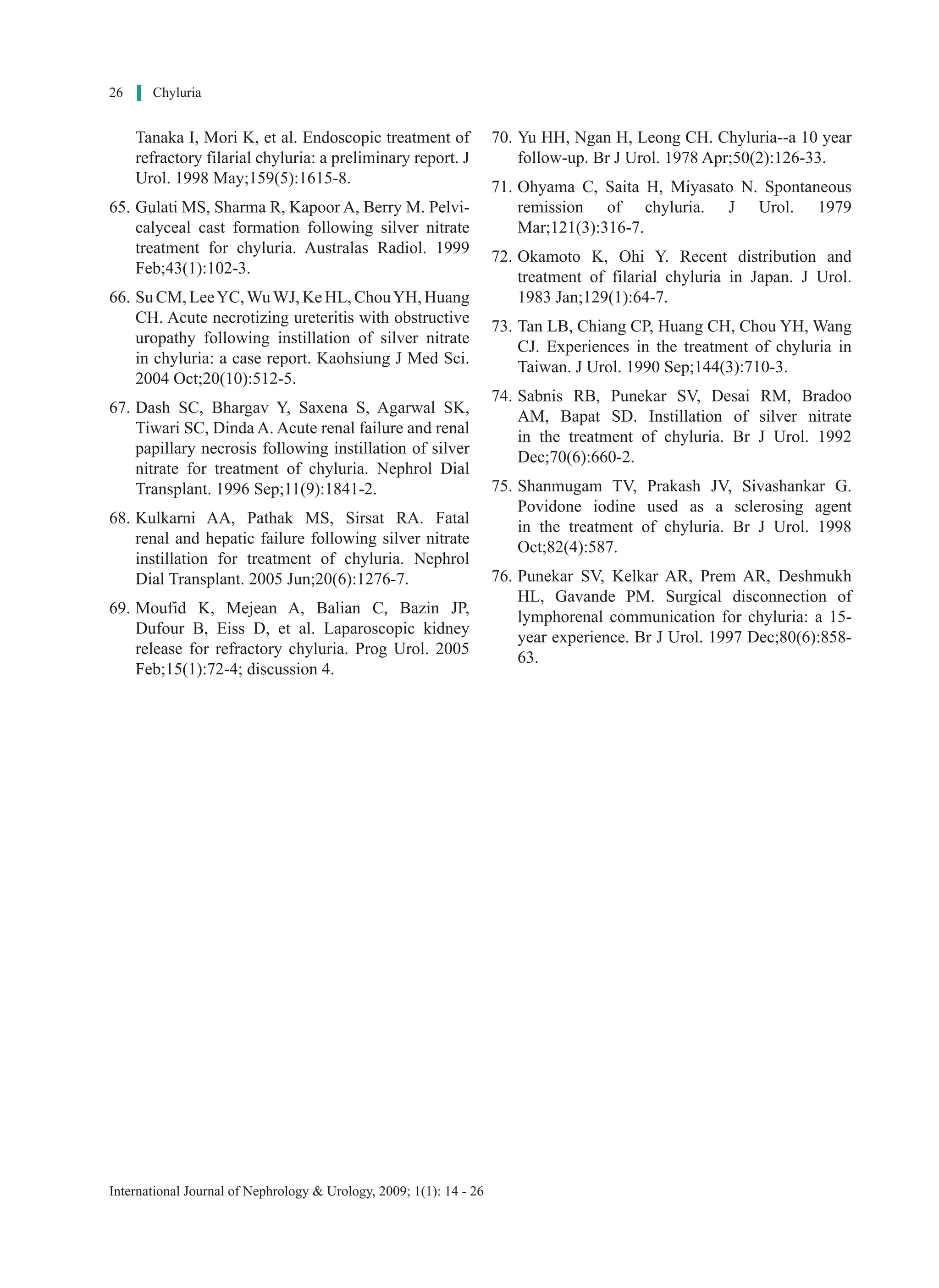 Chyluria -an_overview | PDF