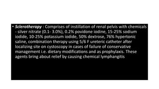 Chyluria presentation final | PPTX