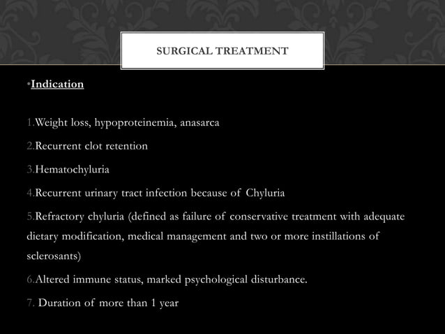 CHYLURIA SEMINAR (1).pptx | Digestive Disorders | Diseases and Conditions