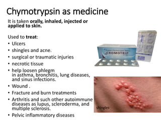 Chymotrypsin Serine Protease Mechanism | PPTX