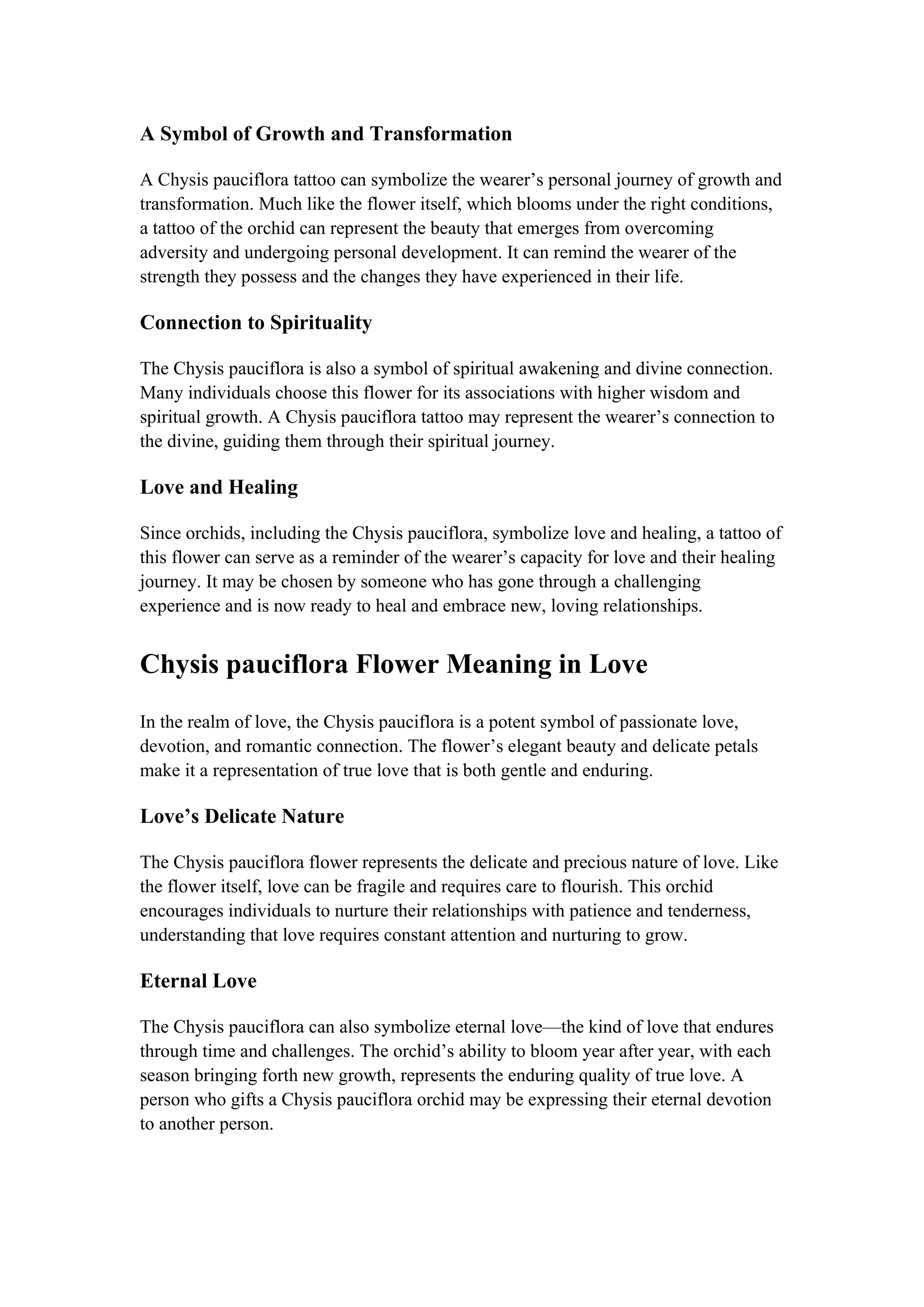 Chysis pauciflora Symbolism and Meaning in Love, Death & Bible.docx