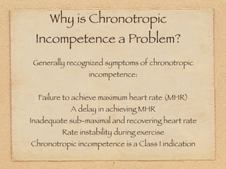 Chronotropic Incompetence | KEY | Heart and Cardiovascular Diseases ...