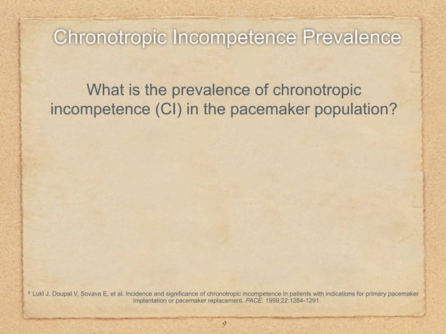 Chronotropic Incompetence | KEY | Heart and Cardiovascular Diseases ...