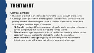 Cervical Incompetence (insufficiency) | PDF