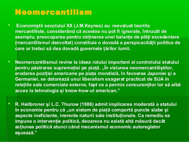 TEORII PRIVIND COMERȚUL INTERNAȚIONAL