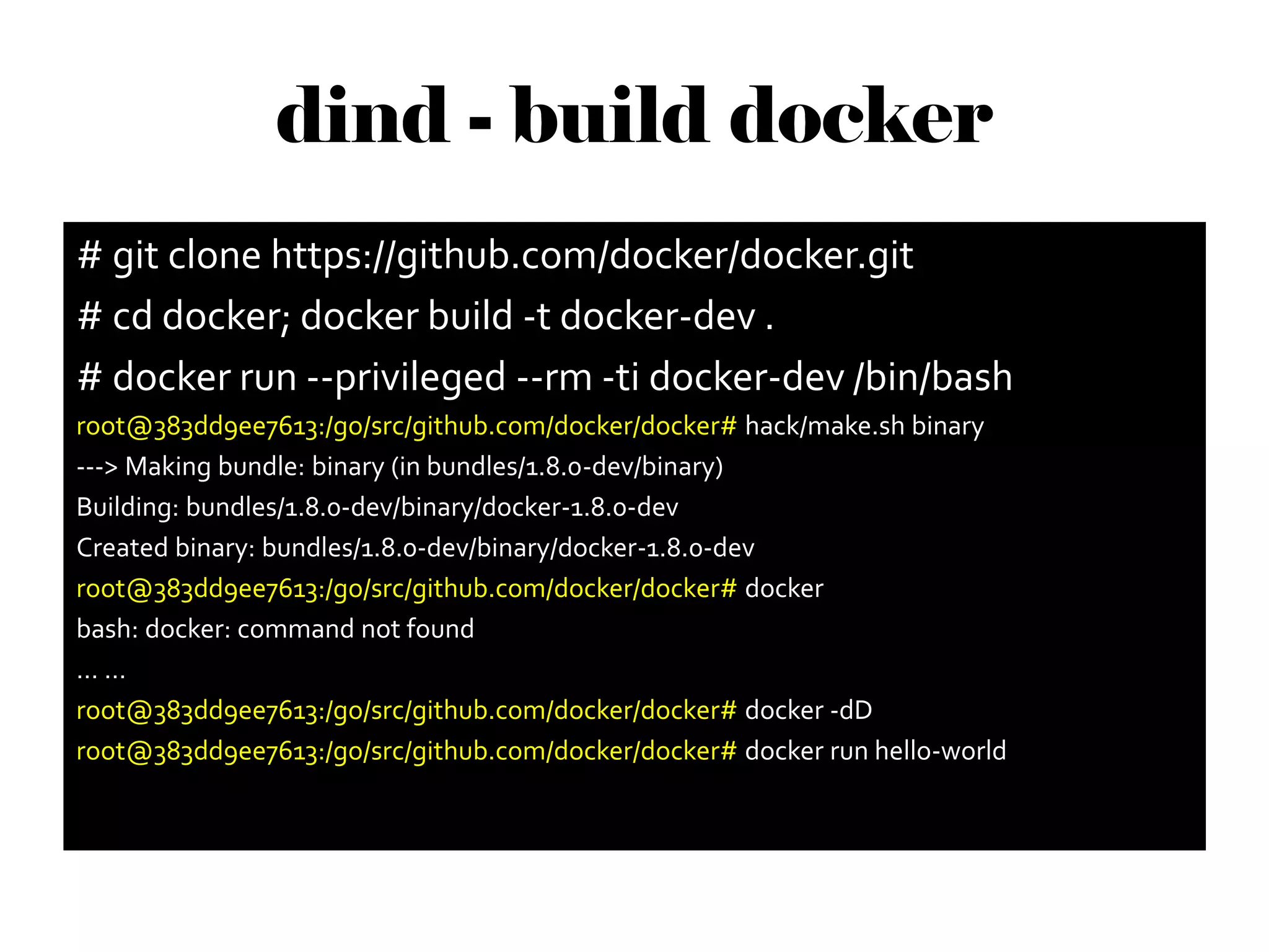 Exploring Docker in CI/CD | PDF
