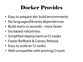 Exploring Docker in CI/CD | PDF