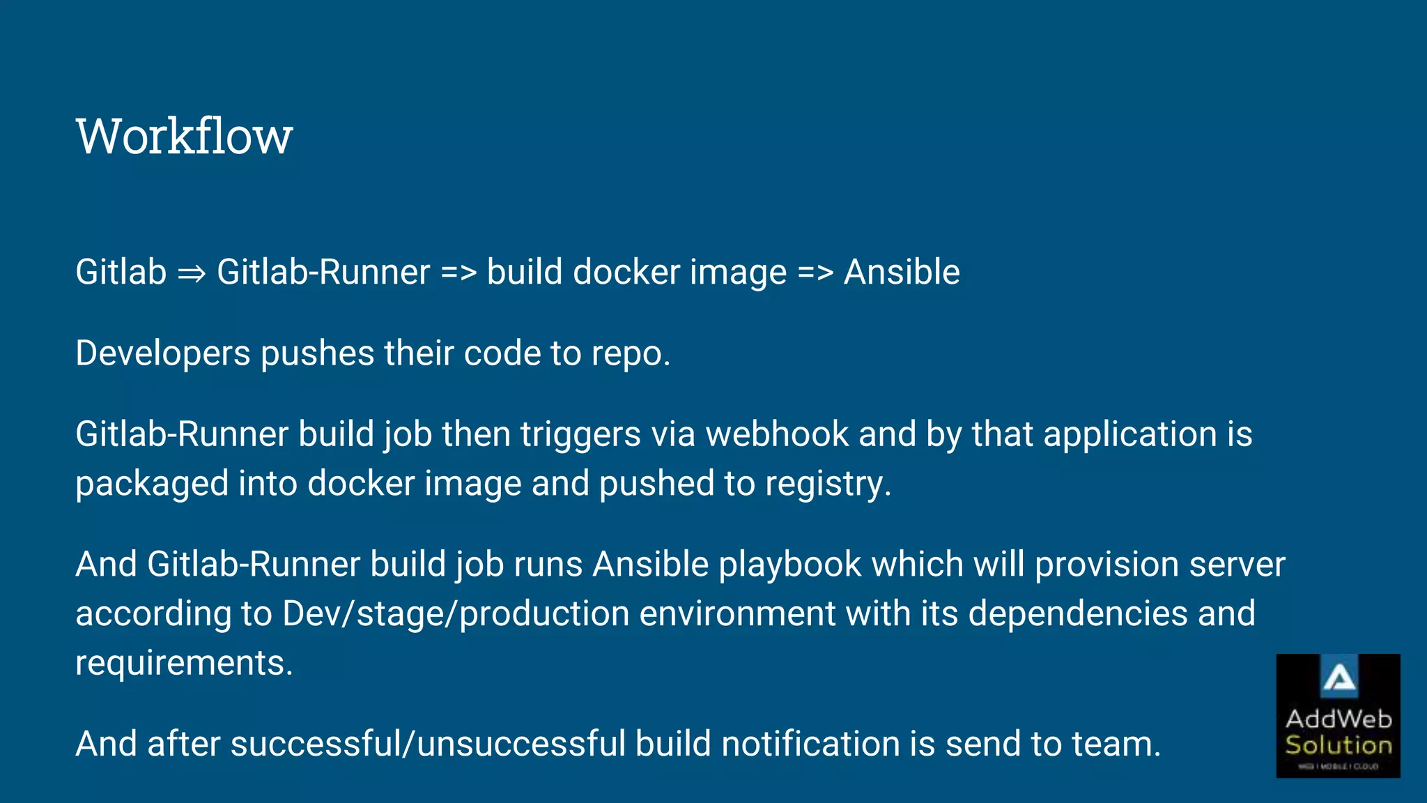 CI-CD WITH GITLAB WORKFLOW | PPTX