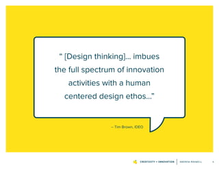 C+i design thinking presentation | PDF
