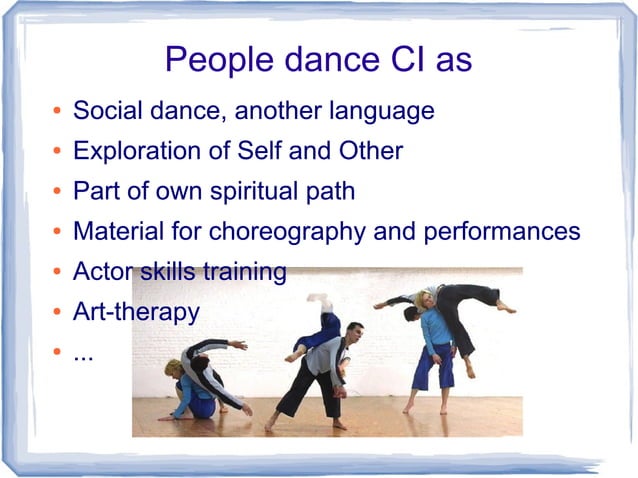 Contact Improvisation keys | PPT