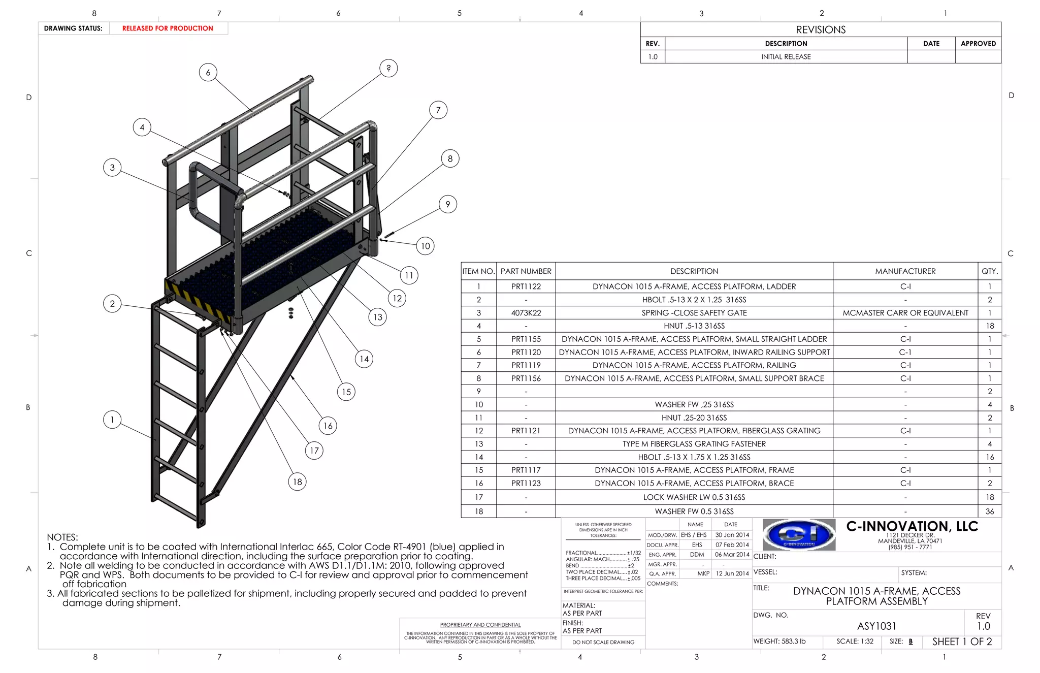 Fabrication Drawings | PDF