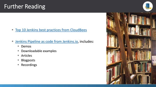 Continuous Integration With Jenkins Docker SQL Server | PPT