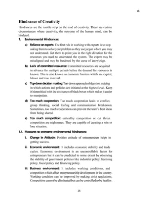 Creativity and Innovations -FY - II sem. | PDF