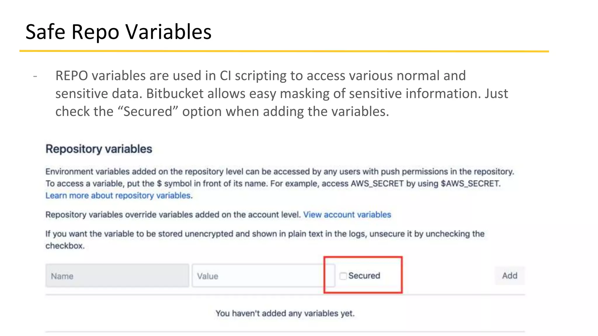 Salesforce Ci Continuous Integration Sfdx Bitbucket Pipelines Ppt