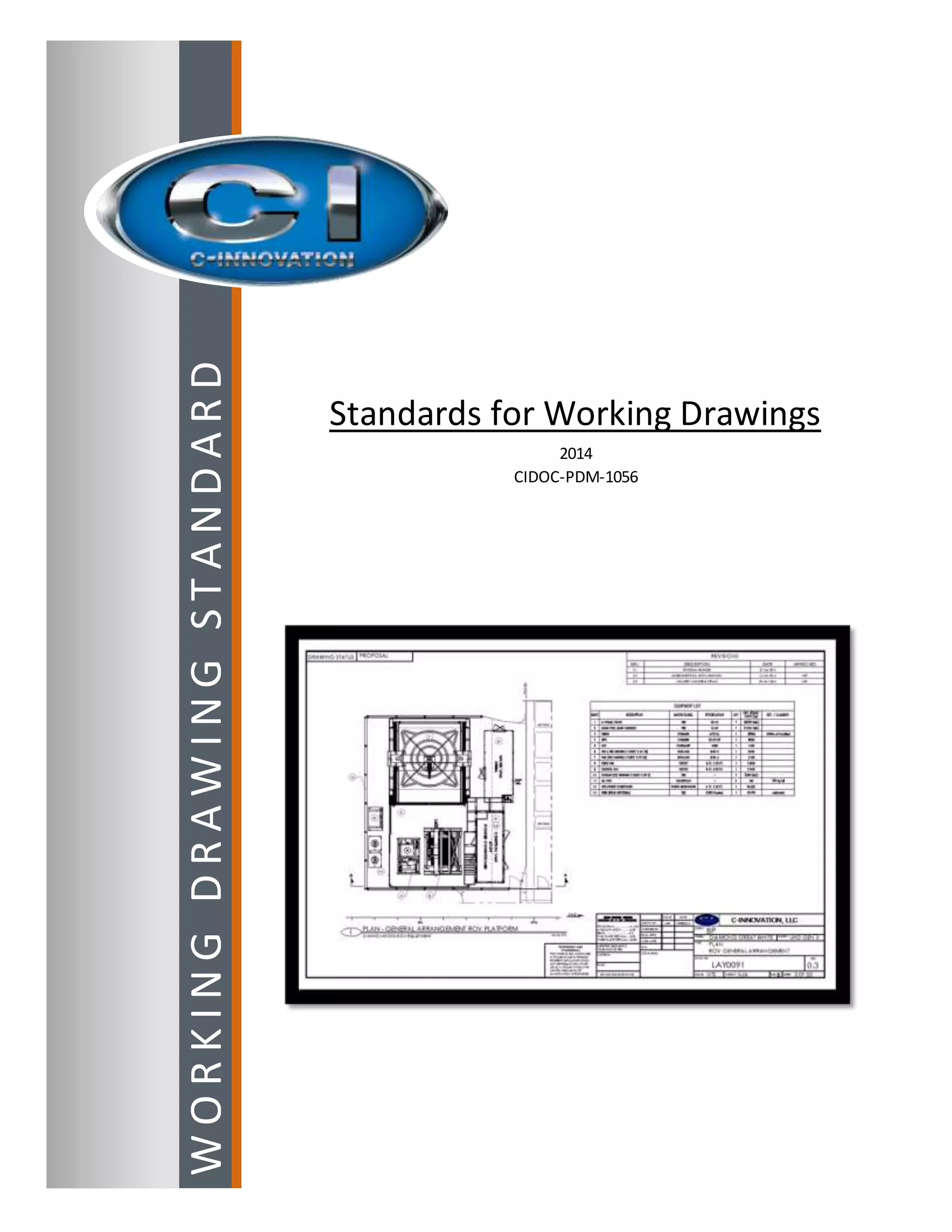 Standards for Working Drawings | DOCX