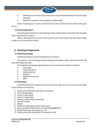 Standards for Working Drawings | DOCX