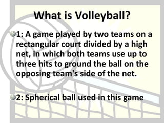 Volleyball | PPTX