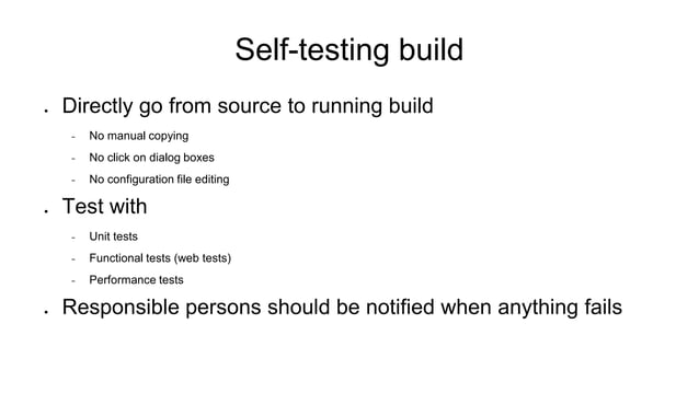 Introduction To Devops Continuous Integration By Myroslav Dmytrus Ppt
