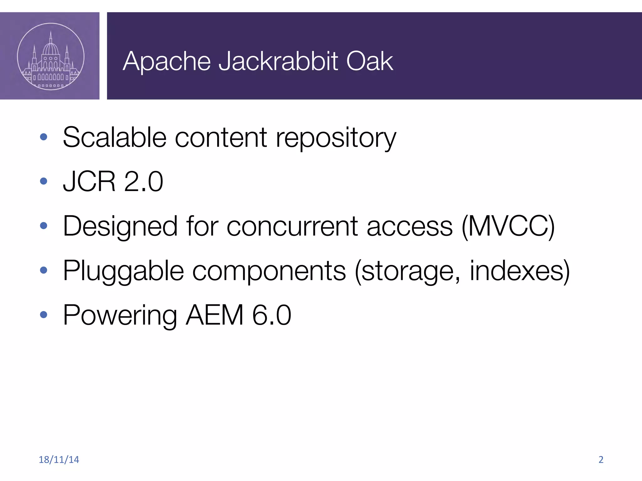 Flexible search in Apache Jackrabbit Oak | PDF