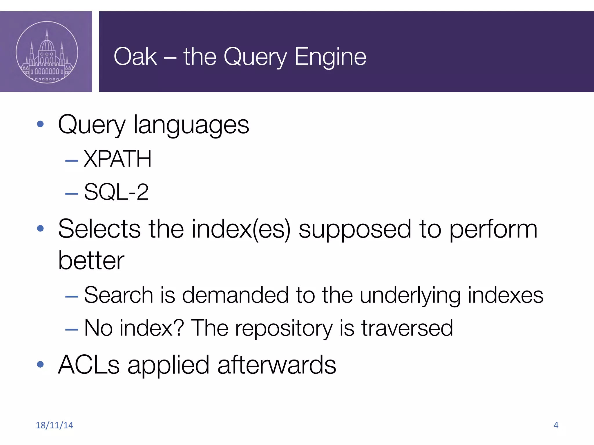 Flexible search in Apache Jackrabbit Oak | PDF