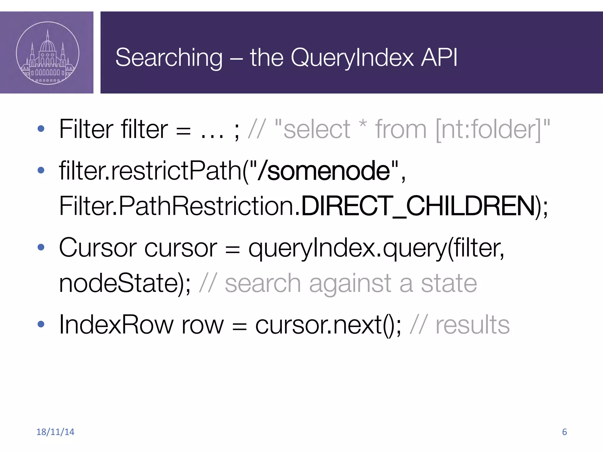Flexible search in Apache Jackrabbit Oak | PDF