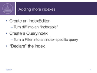 Flexible search in Apache Jackrabbit Oak | PDF