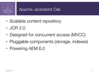 Flexible search in Apache Jackrabbit Oak | PDF