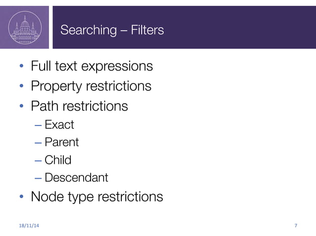 Flexible search in Apache Jackrabbit Oak | PDF