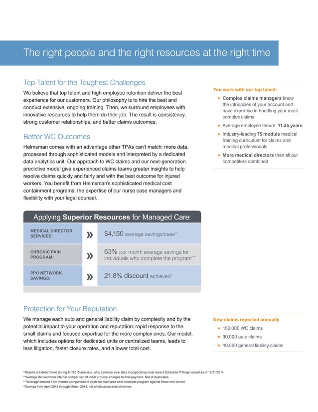 Helmsman Management Services | PDF | Healthcare Industry | Industries