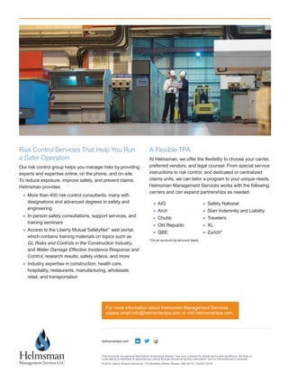 Helmsman Management Services | PDF | Healthcare Industry | Industries