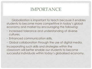 CI 350 - Globalization Power Point | PPT