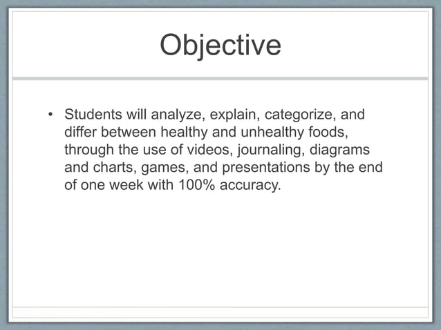 CI 350 - Powerpoint Unit Plan Assignment | PPT