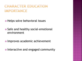 Ci 350 character education powerpoint (6) | PPT