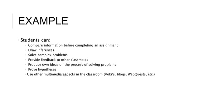 Ci 350 project based learning | PPT