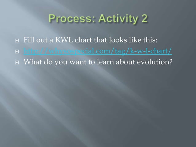 CI 350 The Theory of Evolution Webquest | PPTX | Biological Sciences | Science