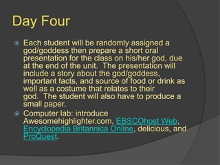 Ci 350 Unit Plan | PPT