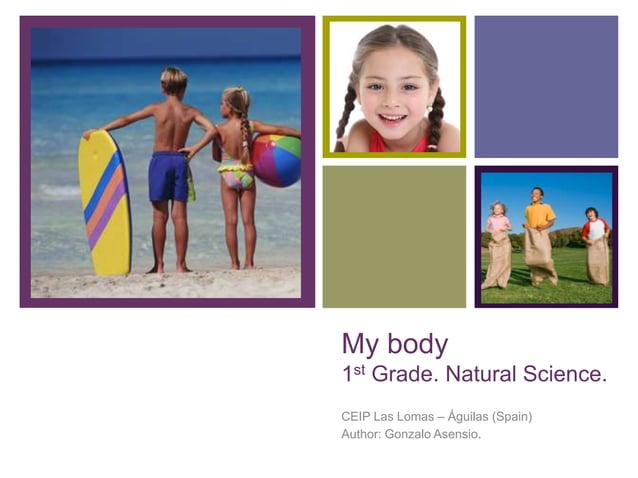 My body student presentation with body parts highlighted | PPTX